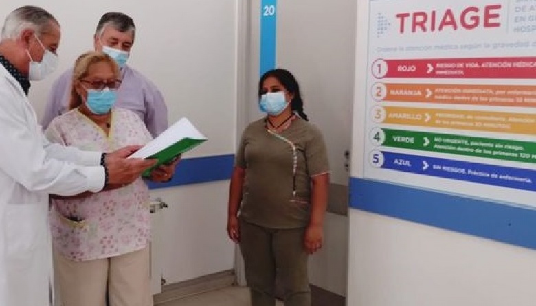 Se presentó la actualización del sistema "triage" para optimizar la ...