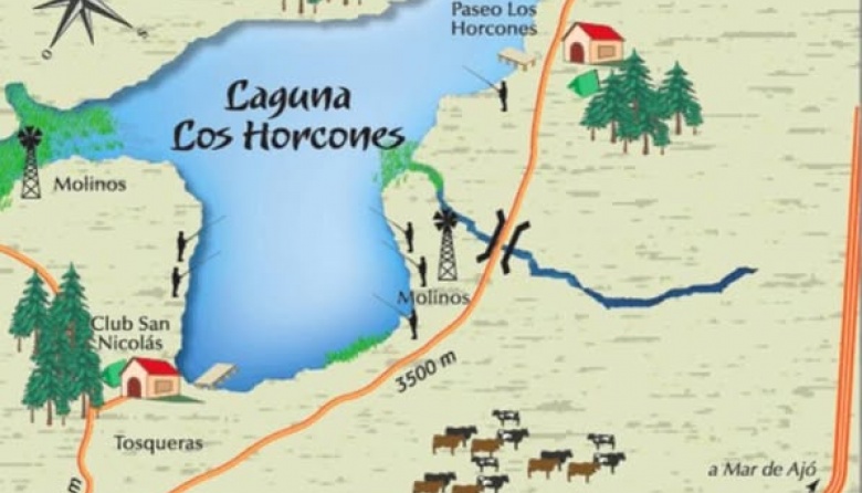 Preocupación en General Madariaga: la laguna Los Horcones atraviesa una ...