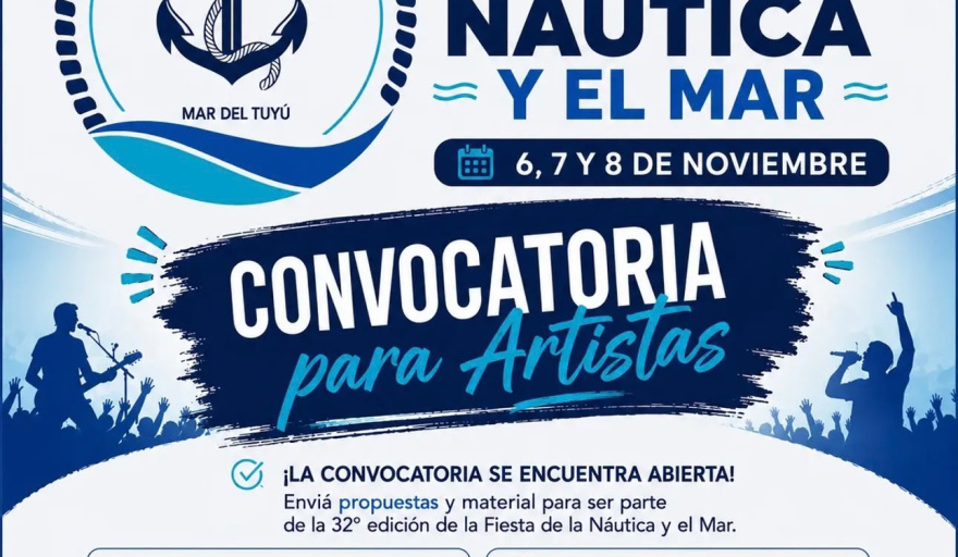 Abren la convocatoria para artistas de la 32° Fiesta de la Náutica y el ...